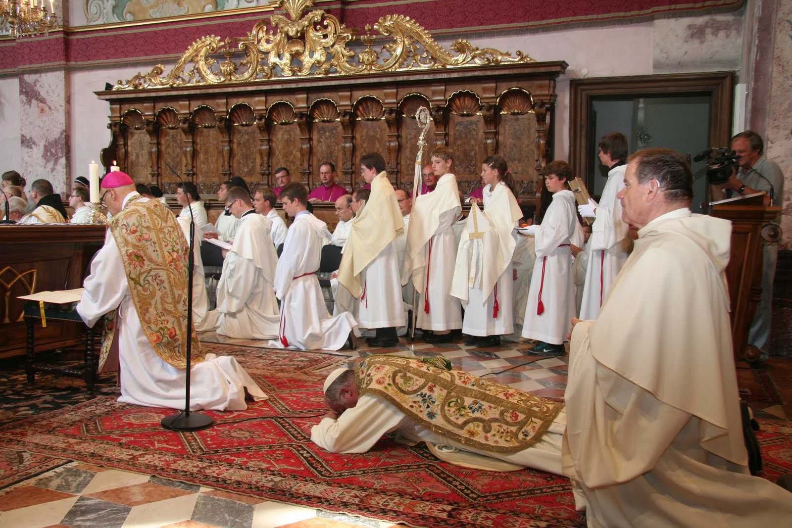 New Liturgical Movement: Abbatial Blessing at Rein Abbey